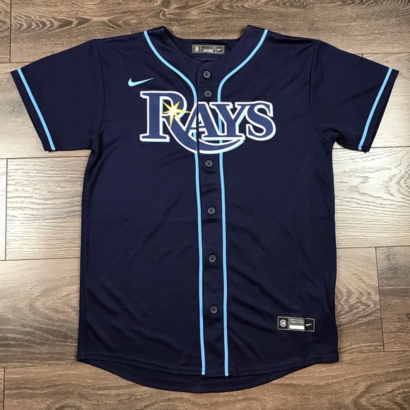 Nike | Shirts & Tops | Nike Tampa Bay Devil Rays Mlb Boys Genuine ...